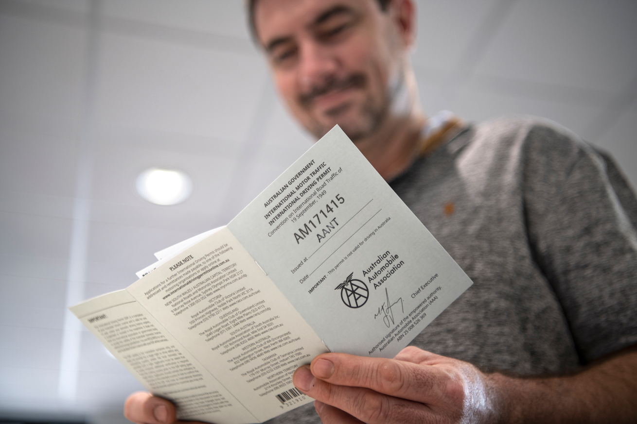 International driver’s permit (IDP) | AANT